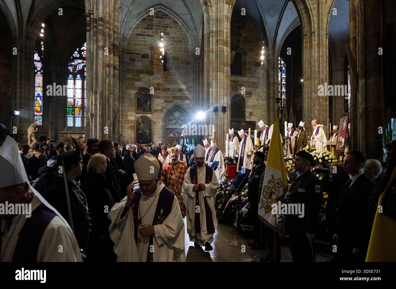 Funeral of Cardinal and former Archbishop of Prague Dominik Duka, who ...