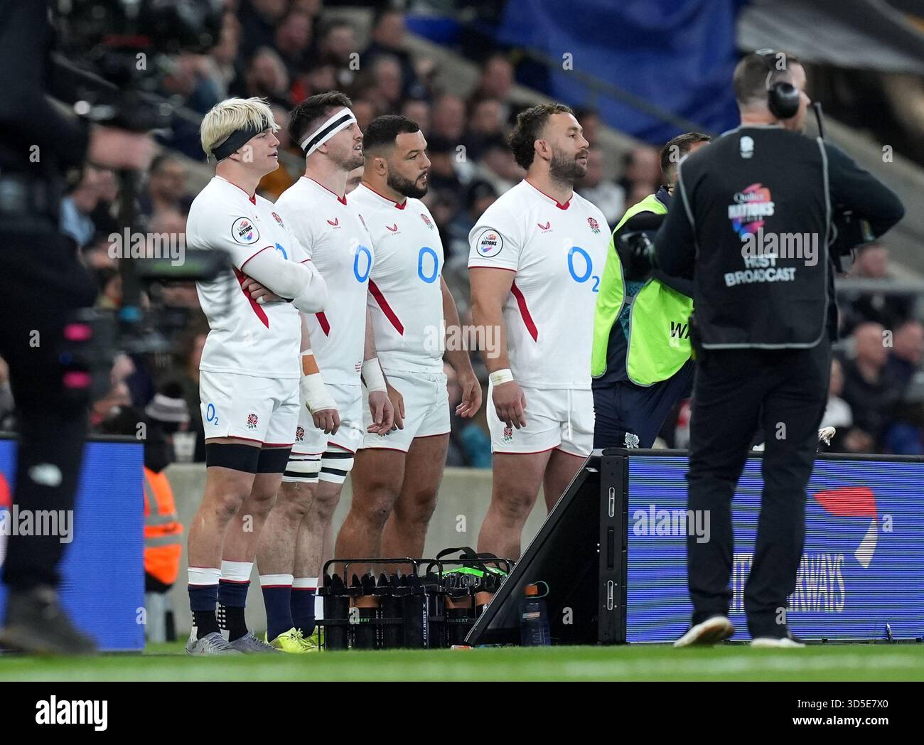 England substitutes Henry Pollock, Tom Curry, Ellis Genge, and Will ...