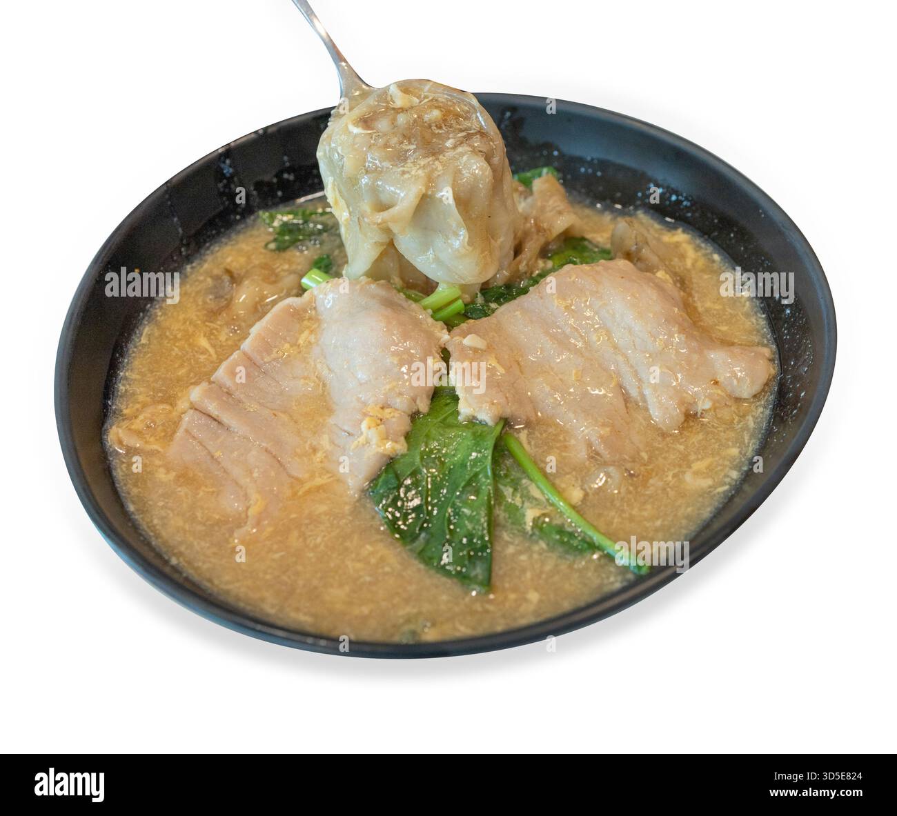 Tasty rice noodles pork Cut Out Stock Images & Pictures - Alamy