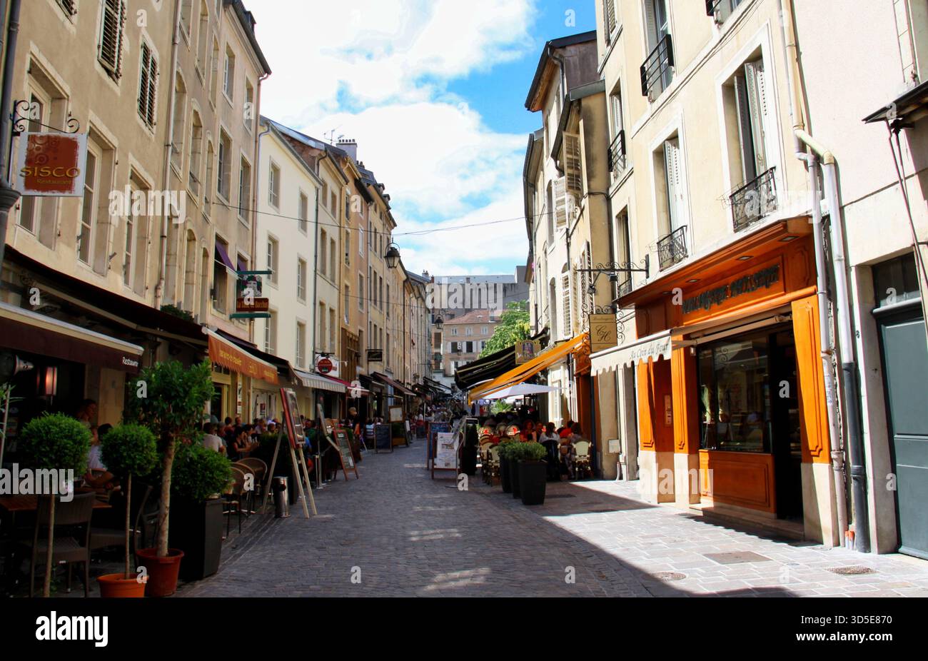 Nancy, France, 31-07-2013 Description: Charming Pedestrian Street with ...