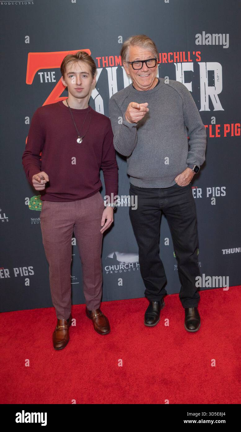 Los Angeles, CA, USA, 14th Nov. 2025 Samuel L. Pierce and Anson ...