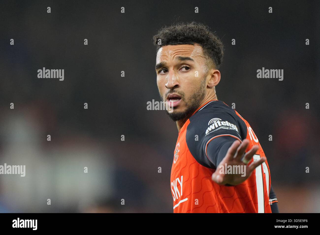 Luton Town's Jacob Brown during the Sky Bet League One match at ...