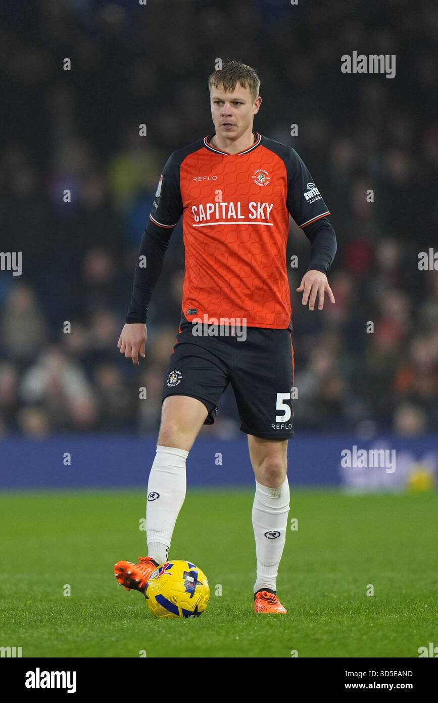 Luton Town's Mads Andersen during the Sky Bet League One match at ...