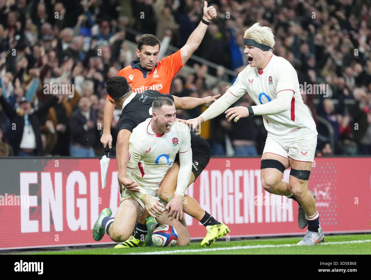 during the Quilter Nations Series match at the Allianz Stadium, London ...