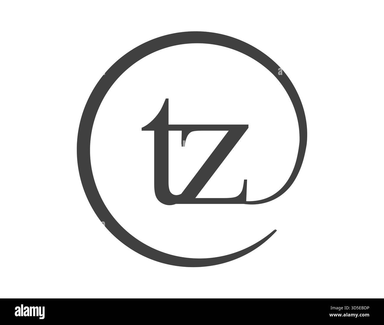 T z letter Black and White Stock Photos & Images - Alamy