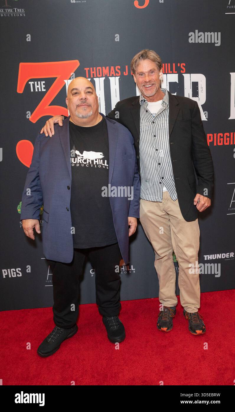 Los Angeles, CA, USA, 14th Nov. 2025 Thomas J. Churchill and William ...