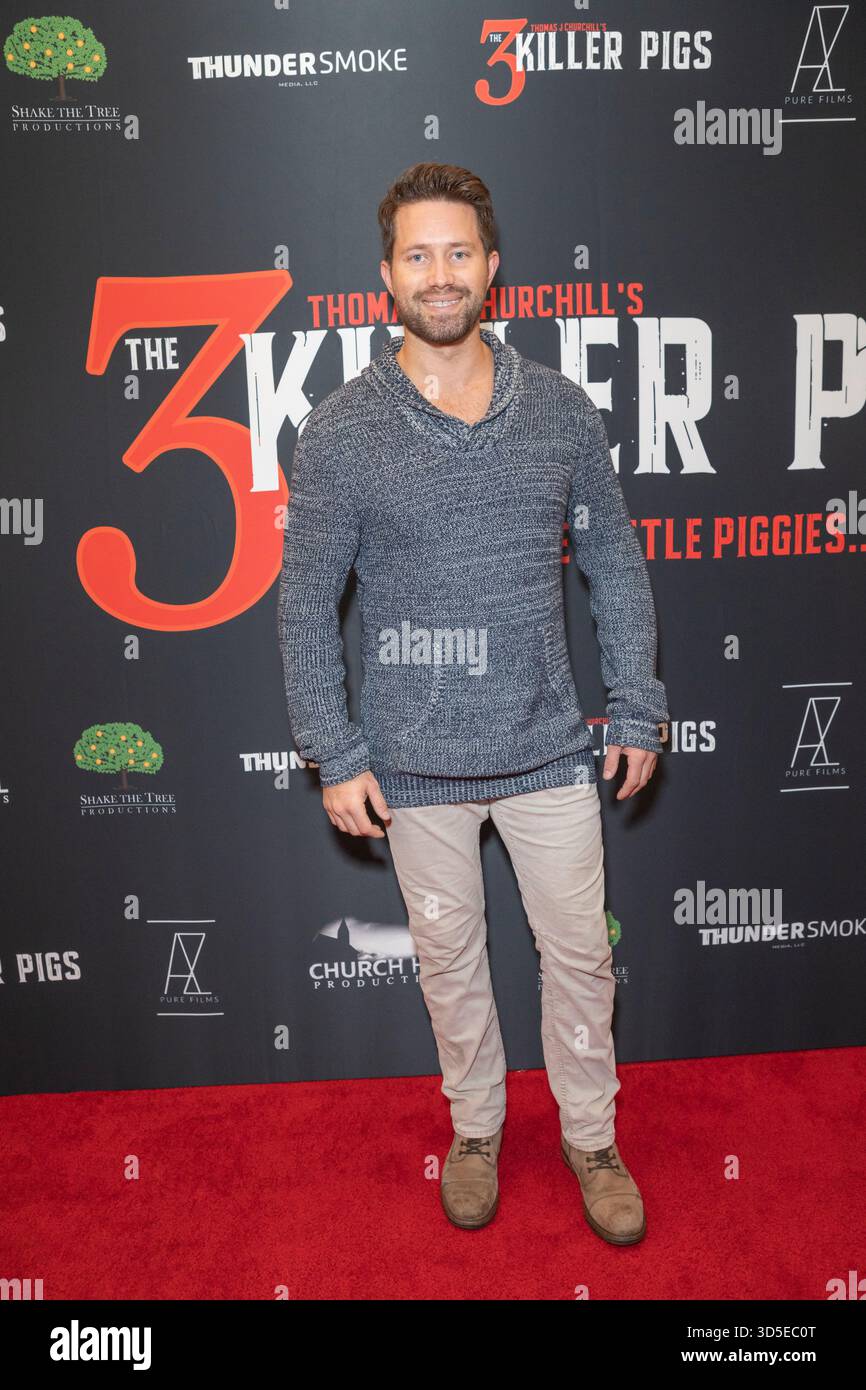 Los Angeles, CA, USA, 14th Nov. 2025 Nathan Kehn attends the premiere ...
