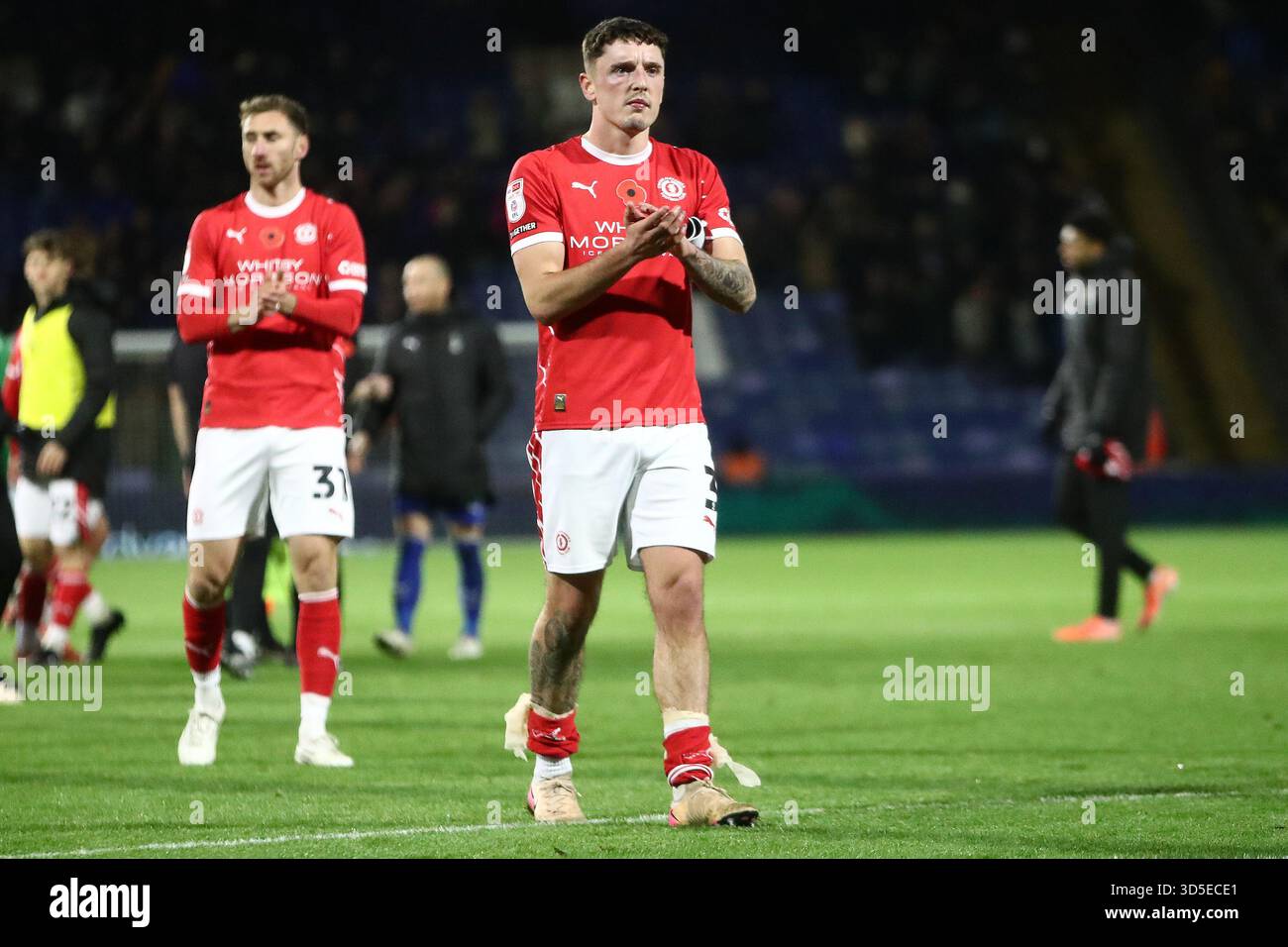 Reece Hutchinson of Crewe Alexandra during the Oldham Athletic v Crewe ...