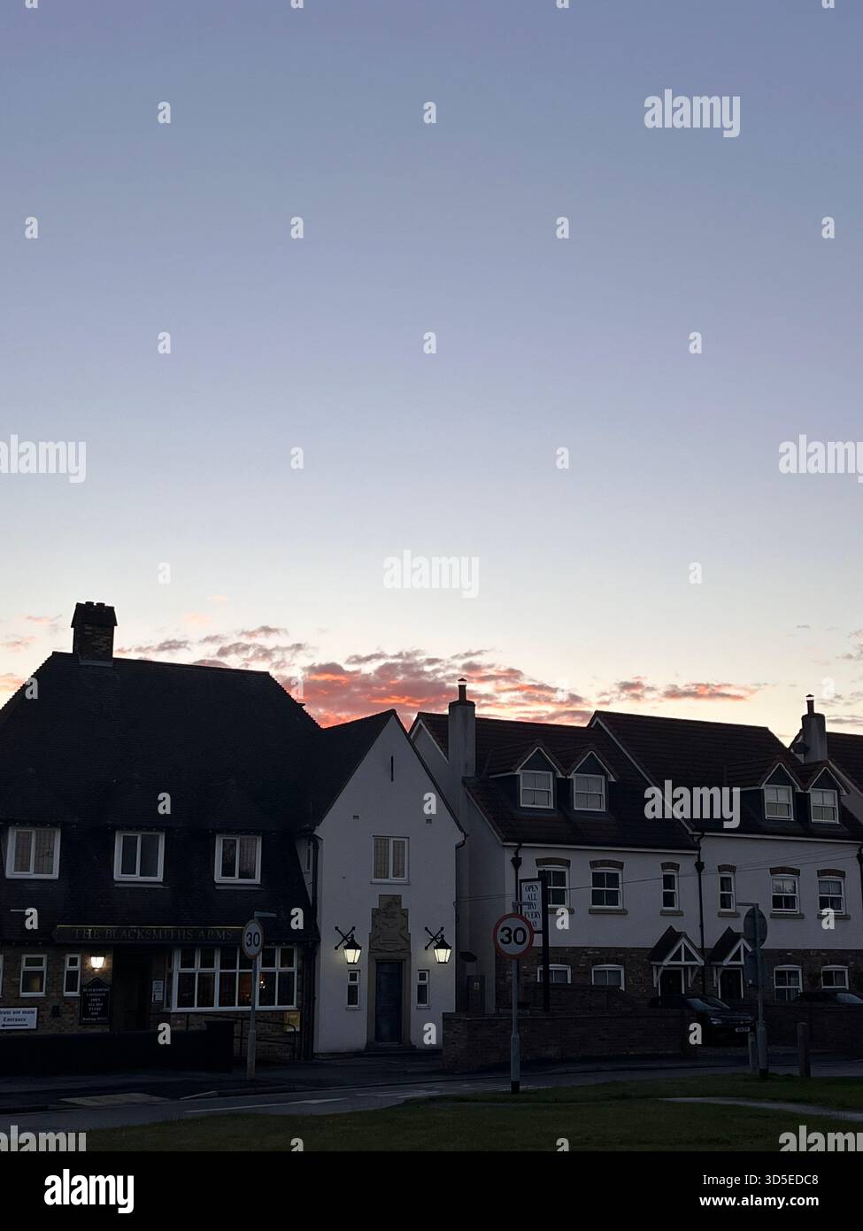 Modern housing england street community hi-res stock photography and ...