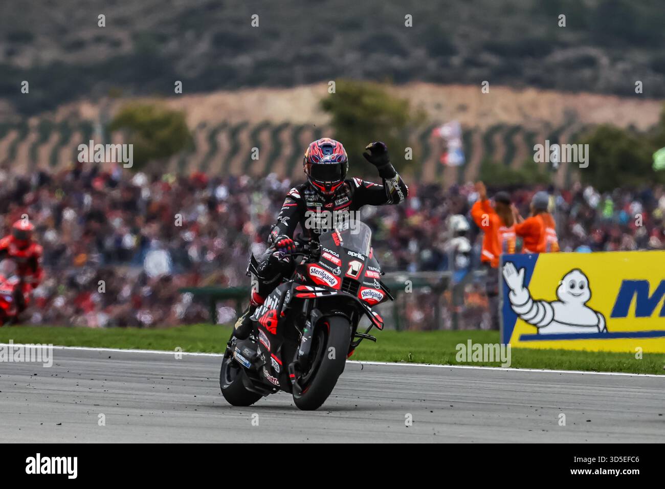CHESTE, - NOVEMBER 15:Jorge Martin of Spain and Aprilia Racing ...