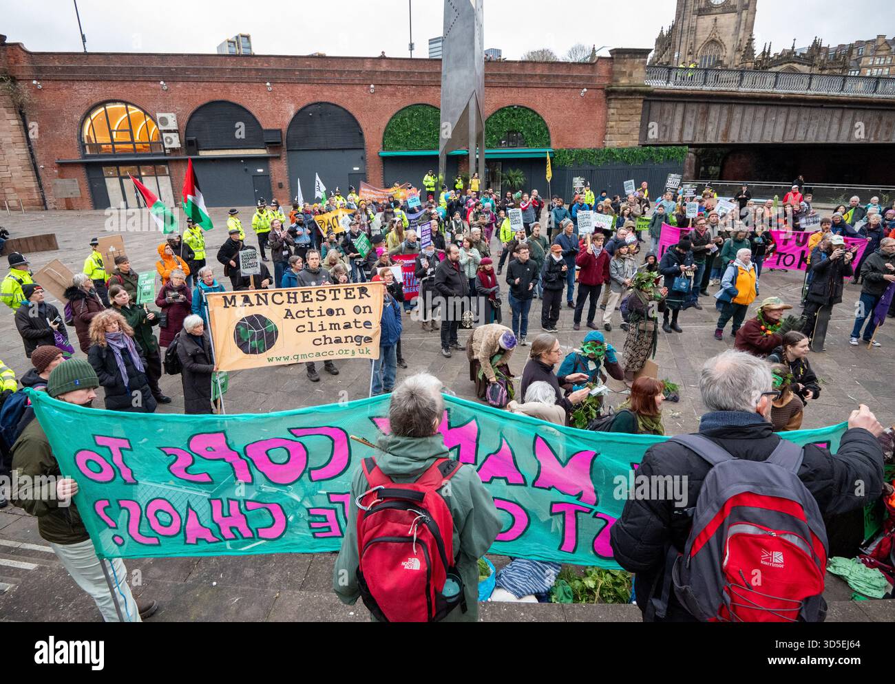 Greater Manchester Climate Justice Coalition demonstration climate ...