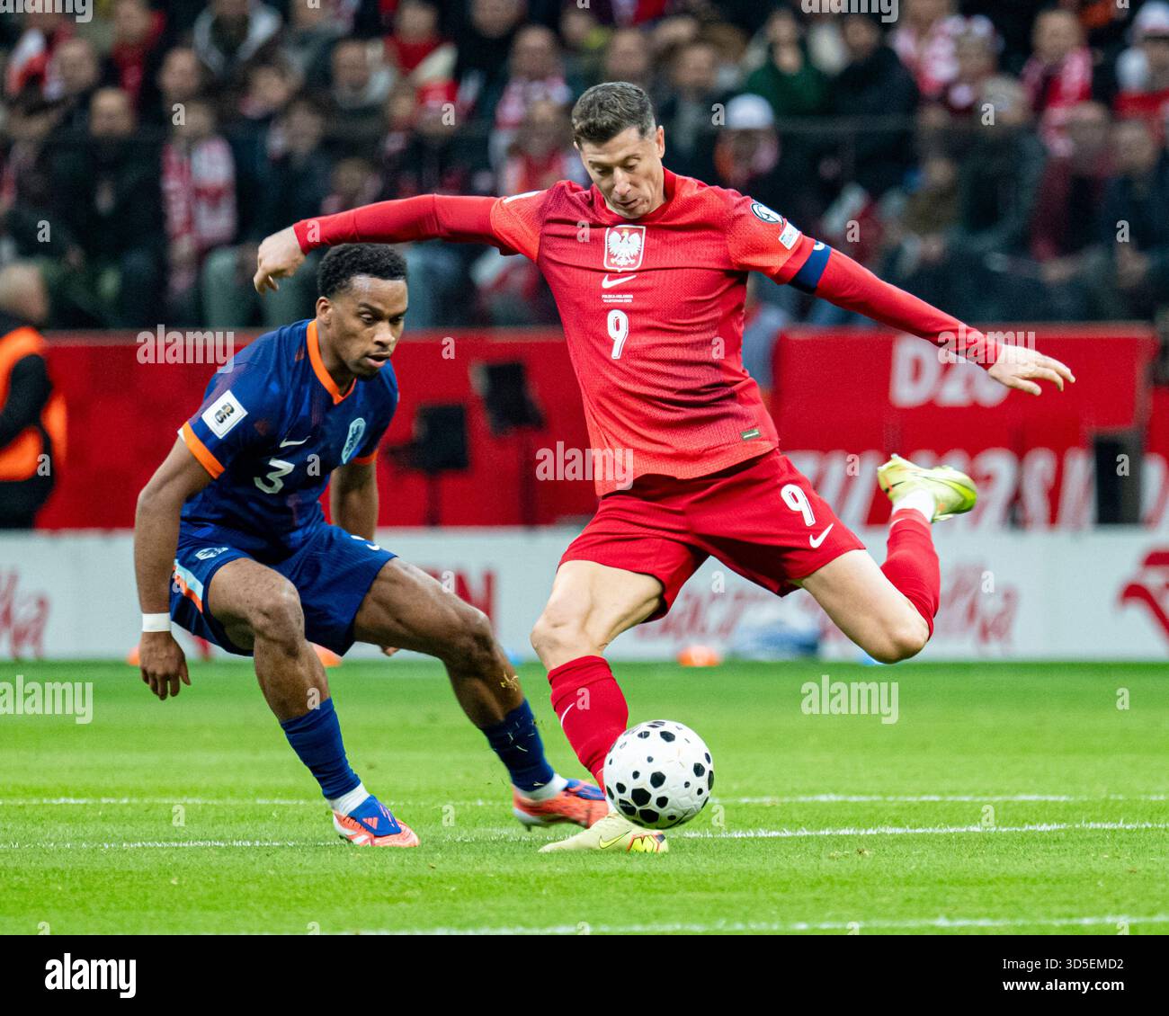 Robert Lewandowski of Poland in action during the FIFA World Cup 2026 ...
