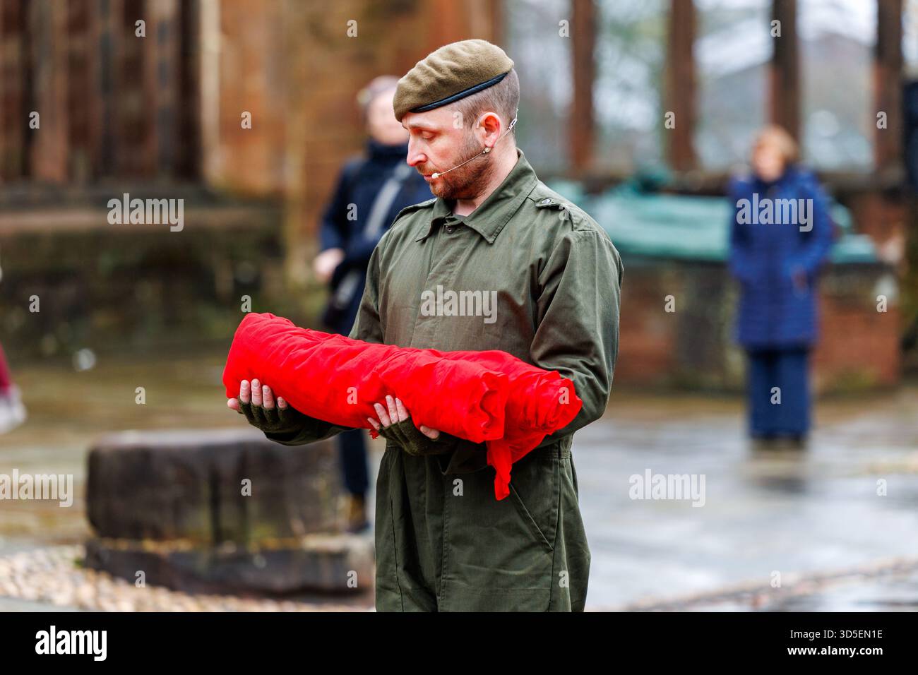 The cardboard cathedral built as city remembers blitz from yesterday hi ...