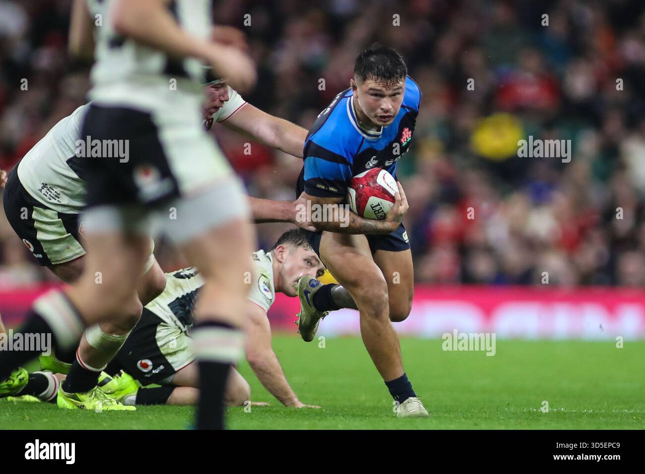 Charlie Lawrence of Japan makes break during the Quilter Nations Series ...