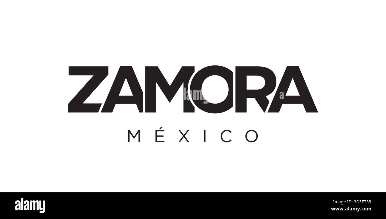 Zamora in the Mexico emblem for print and web. Design features ...