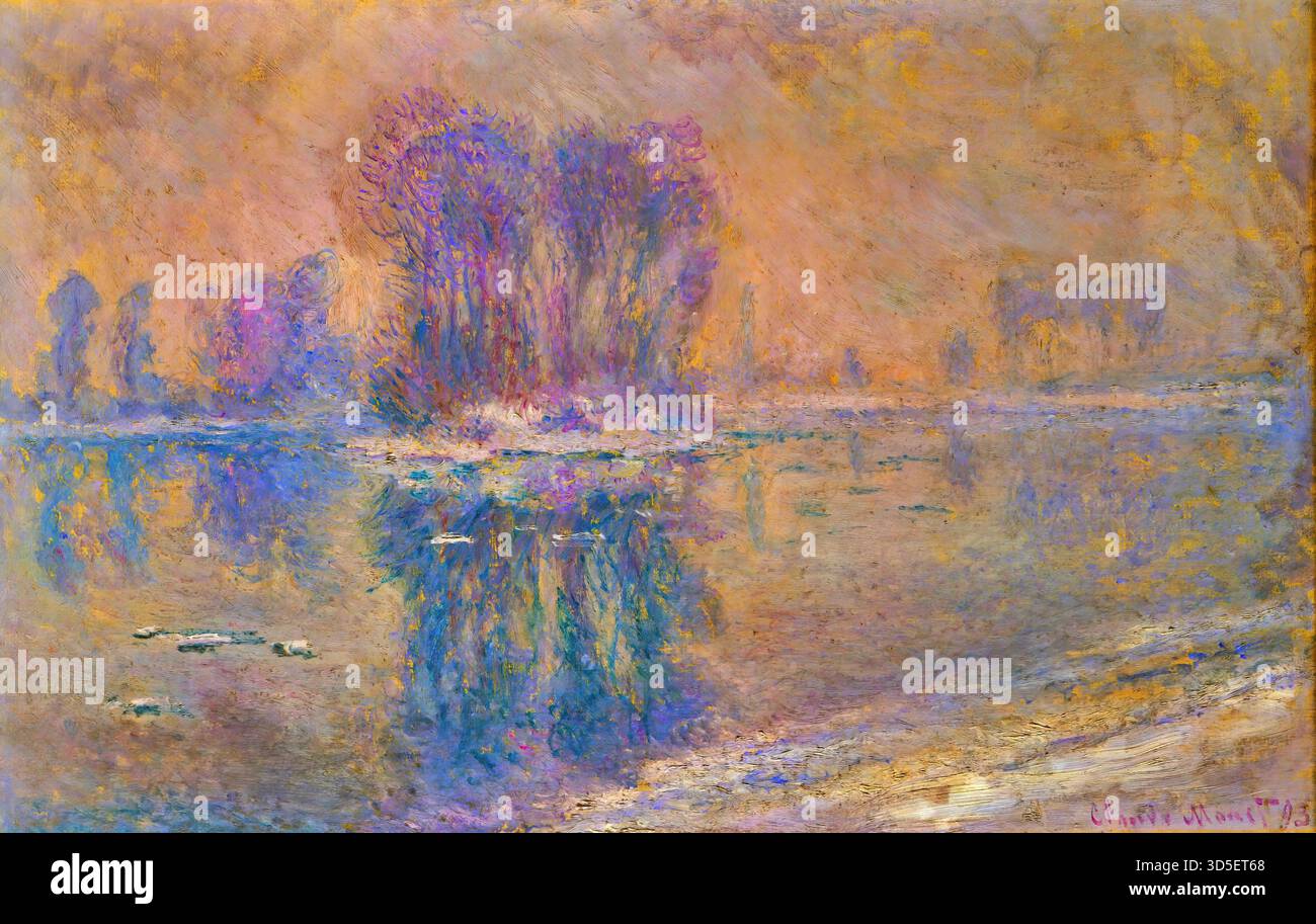 Monet masterpieces Stock Vector Images - Alamy