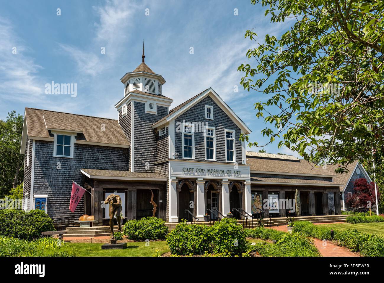 Dennis, MA - June 5, 2025: The Cape Cod Museum of Art, featuring art ...