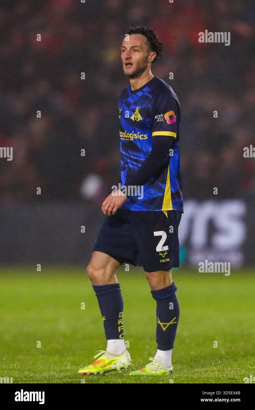 Jamie Sterry Of Doncaster Rovers during the Lincoln City v Doncaster ...