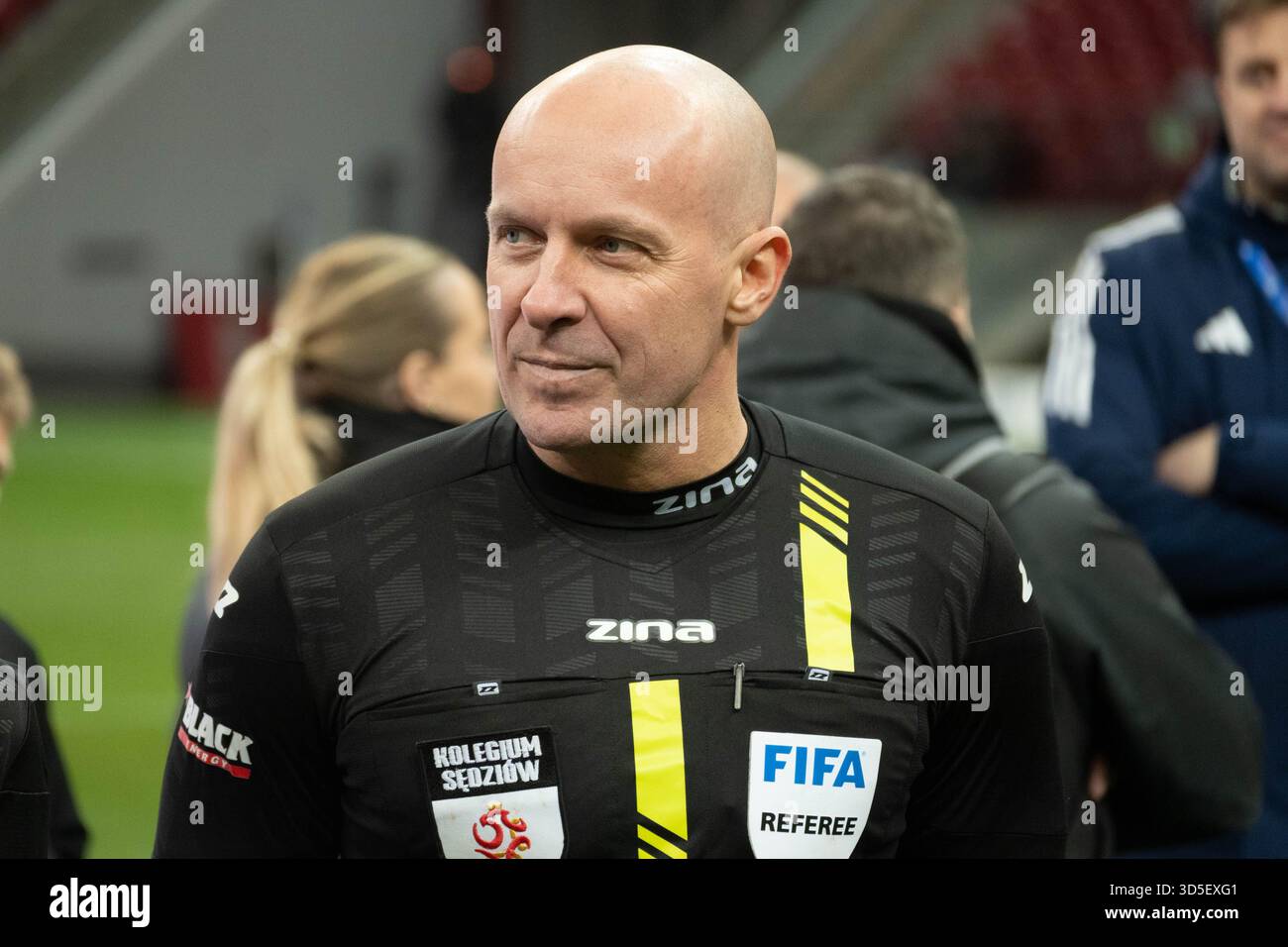 Warsaw, Poland. 15th November 2025. SZYMON MARCINIAK seen during press ...