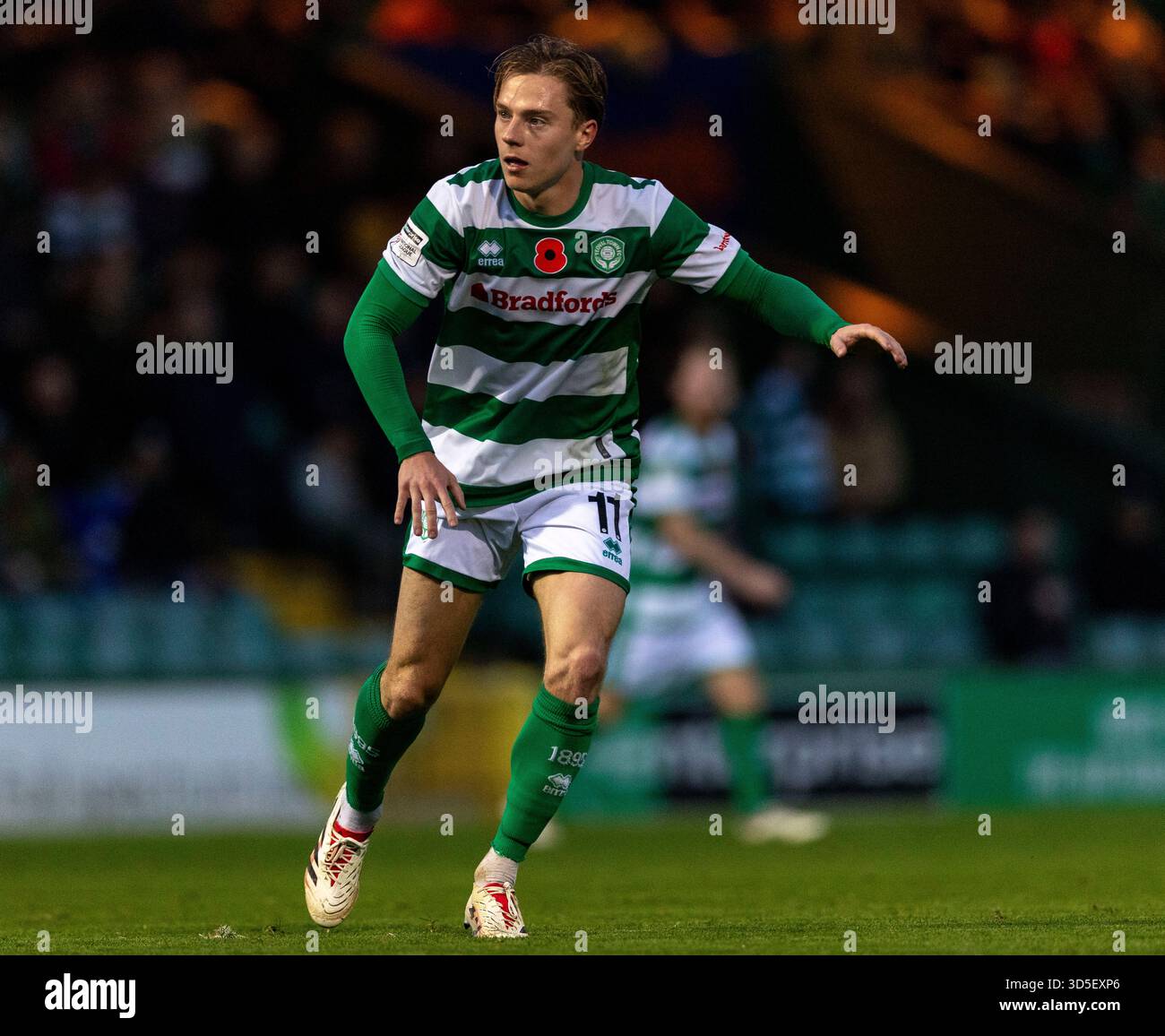 Yeovil Town's James Daly Enterprise National League Match between ...