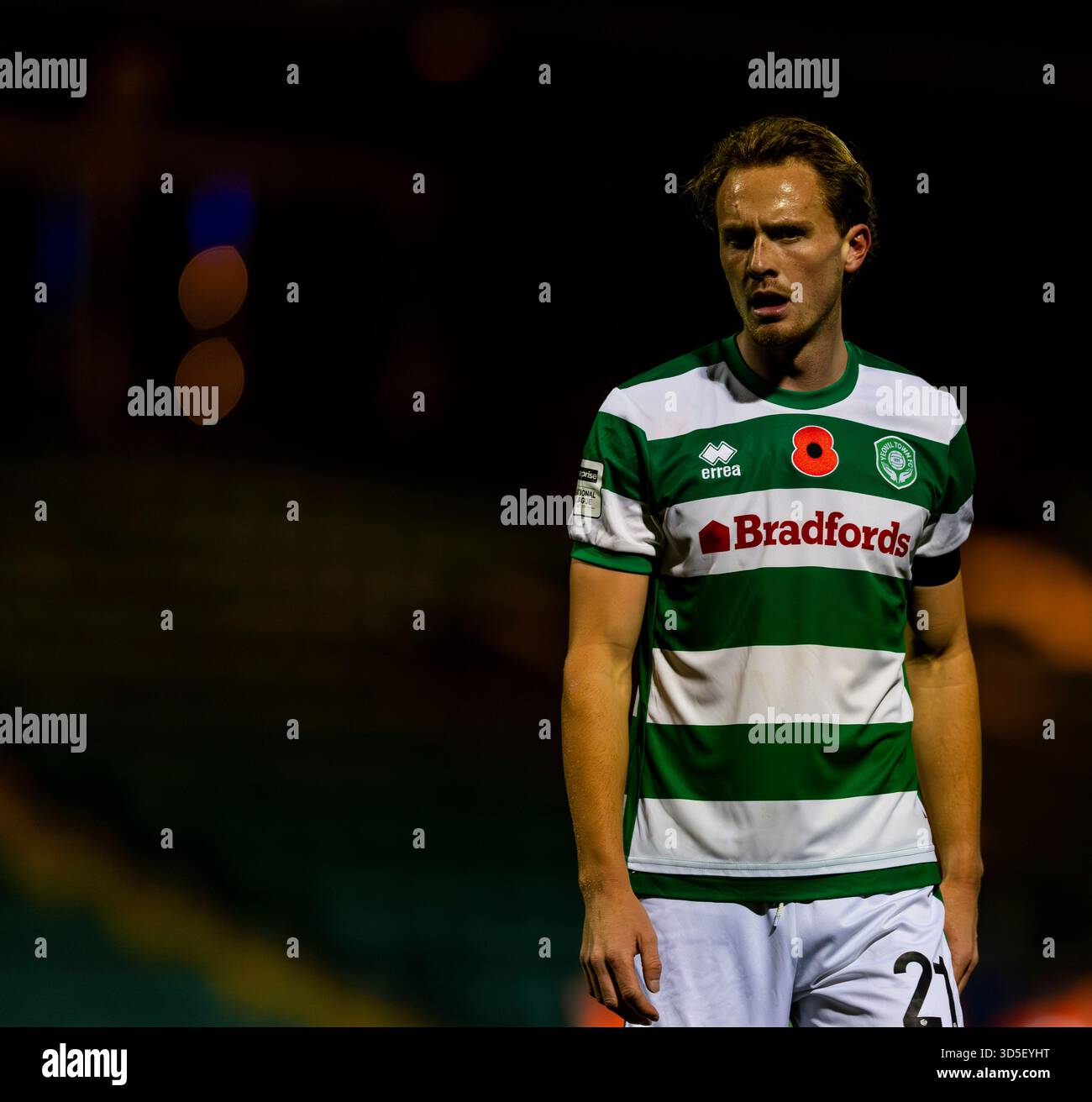 Yeovil Town's Harvey Greenslade Enterprise National League Match ...
