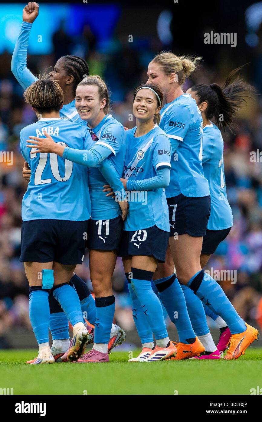 Lauren Hemp Celebrates Her Goal During The Barclays Fa Women S Super