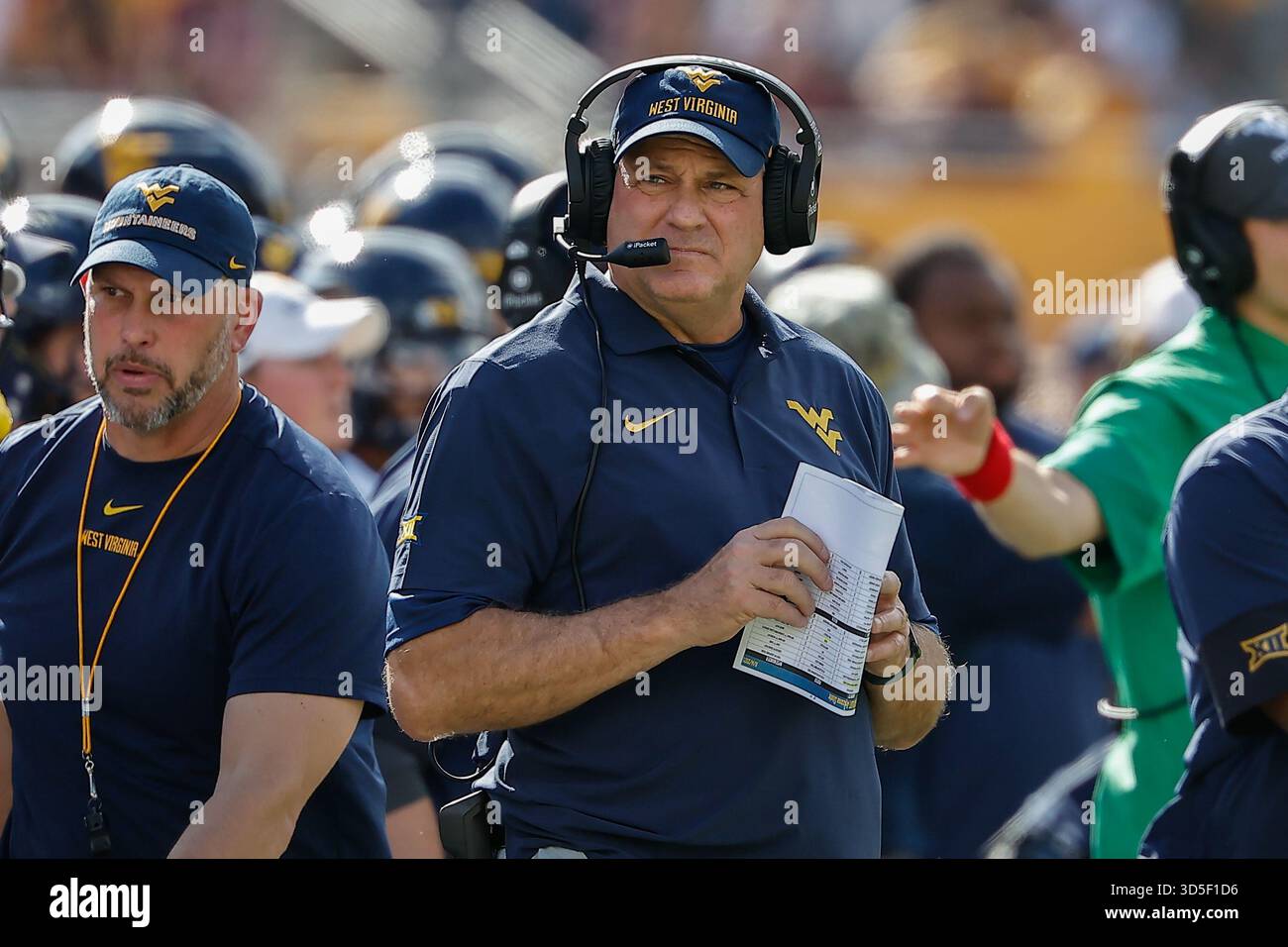 TEMPE, AZ - NOVEMBER 15: West Virginia Mountaineers head coach Rich ...