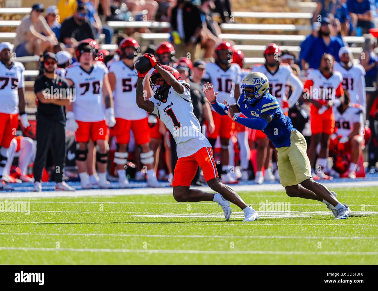 November 15, 2025:.Oregon State Beavers wide receiver David Wells Jr ...