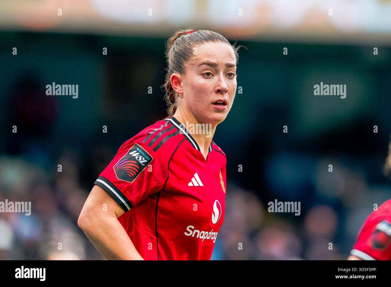 MANCHESTER, ENGLAND - November 15: Maya Le Tissier of Manchester United ...