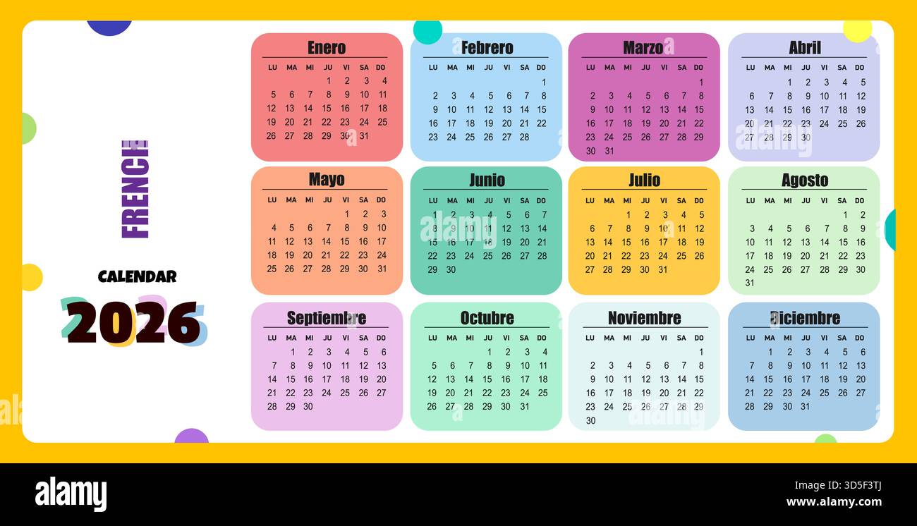 June 2026 calendar desk hi-res stock photography and images - Alamy