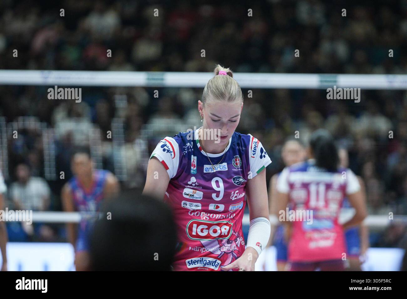 Lina Alsmeier (Igor Gorgonzola Novara) during Numia Vero Volley Milano ...