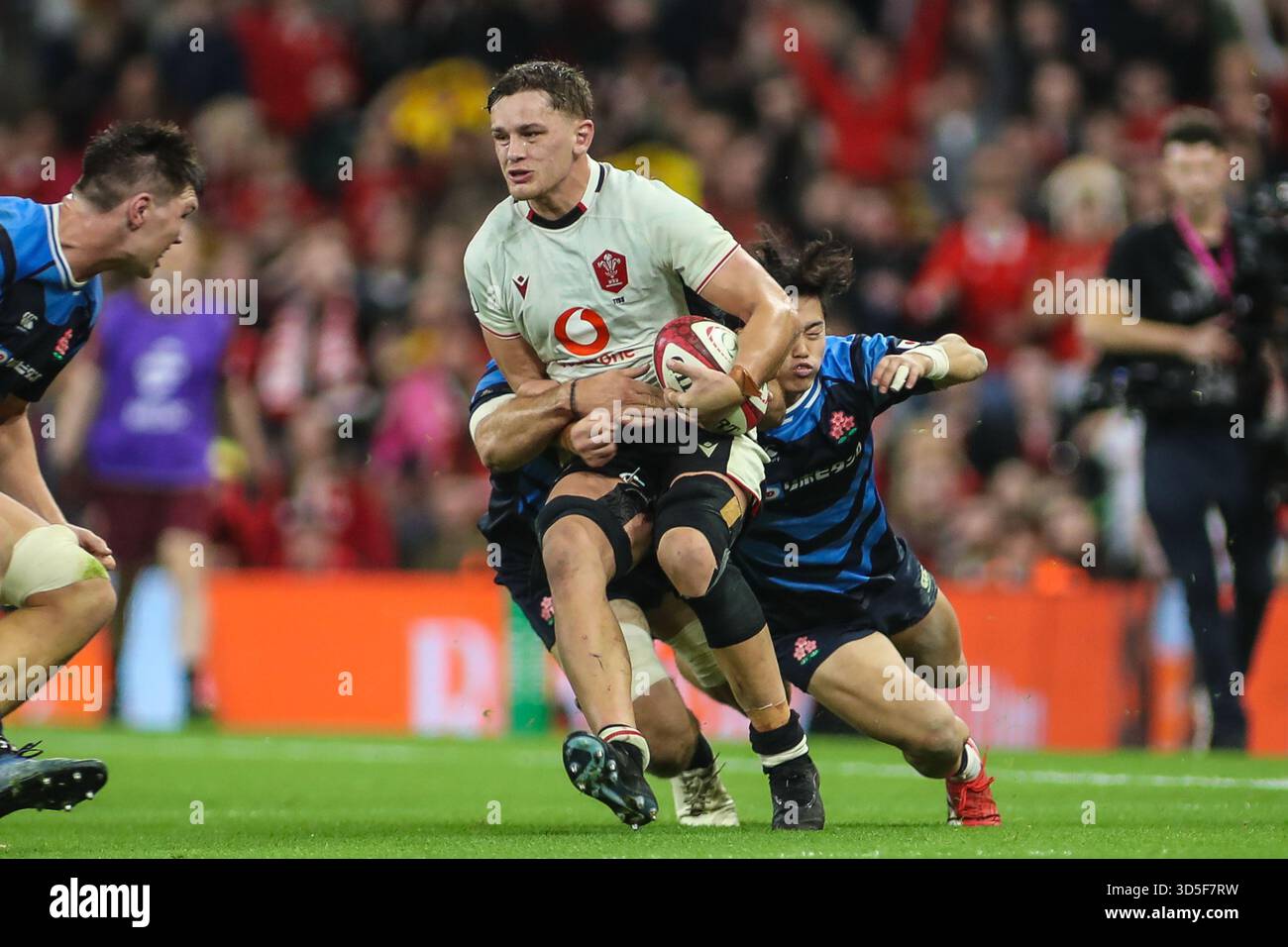 Alex Mann of Wales during the Quilter Nations Series 2025 match Wales ...