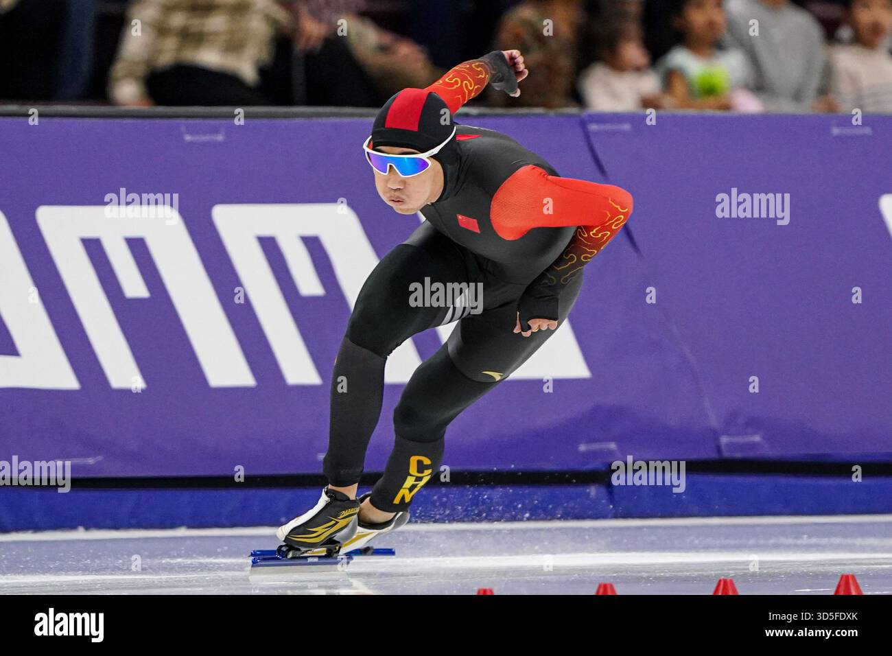 SALT LAKE CITY, USA - NOVEMBER 15: Tingyu Gao of China during the ISU ...