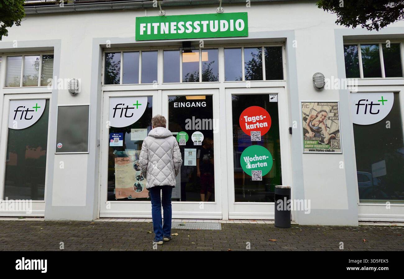 Fitnessstudio - gesehen am 16.09.2025 in Kühlungsborn - Ostsee *** Gym ...