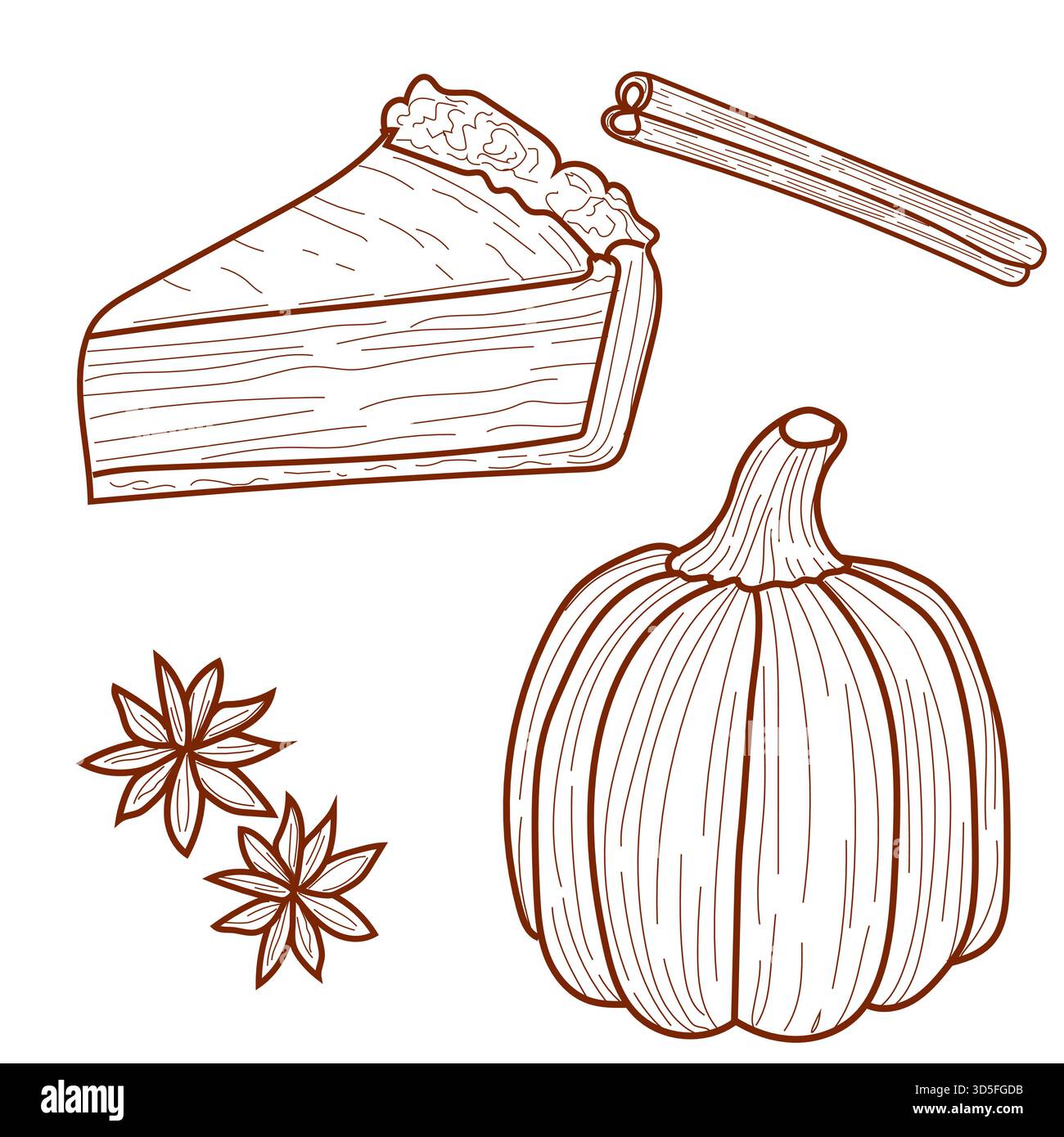 Sweet halloween pie seasonal Stock Vector Images - Alamy