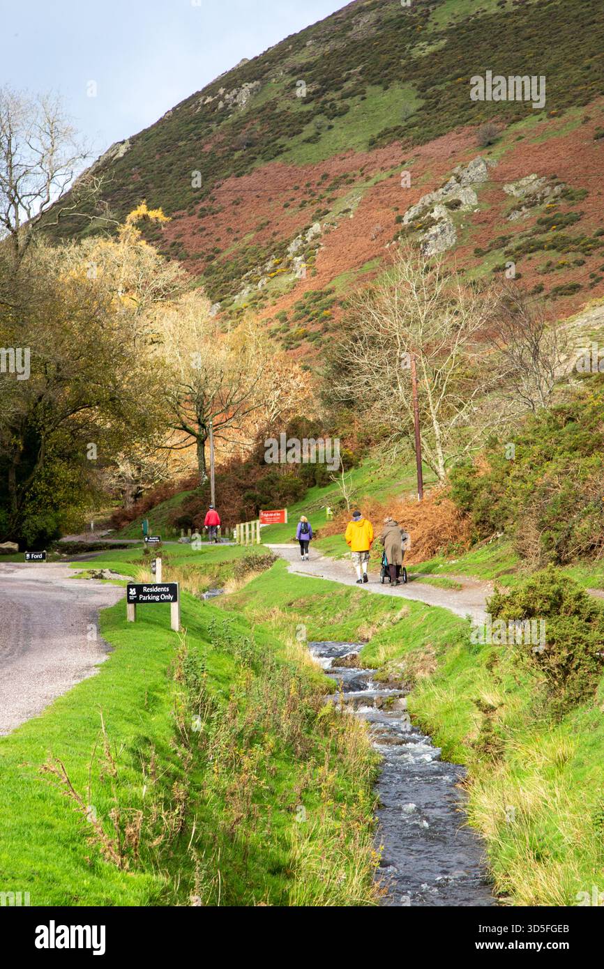 Walking through Carding Mill Valley a National Trust beauty spot in ...
