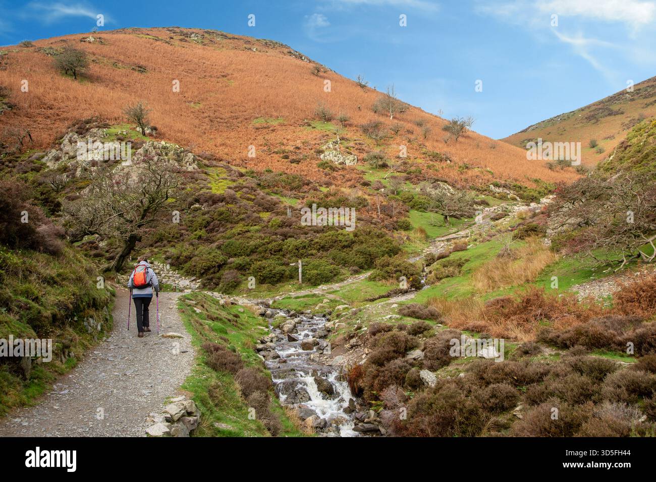 Walking through Carding Mill Valley a National Trust beauty spot in ...