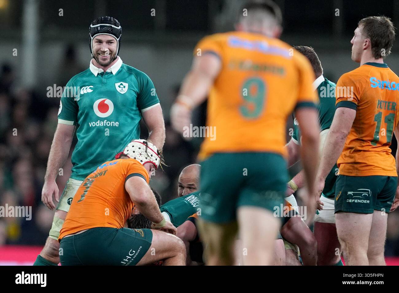 Ireland's Caelan Doris during the Quilter Nations Series match at the ...