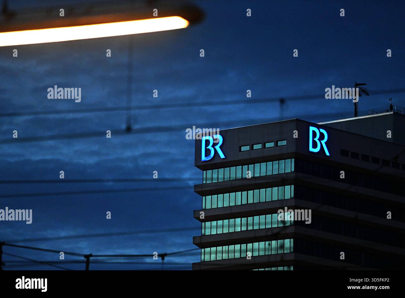 Funkhaus Bayerischer Rundfunk BR ARD am Rundfunkplatz in Muenchen ...