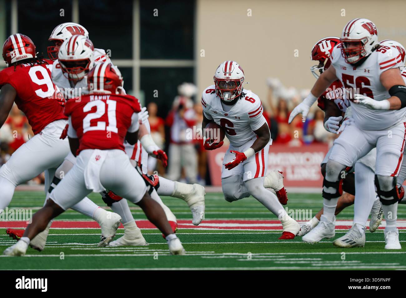 November 15, 2025: Wisconsin Badgers running back Darrion Dupree (6 ...