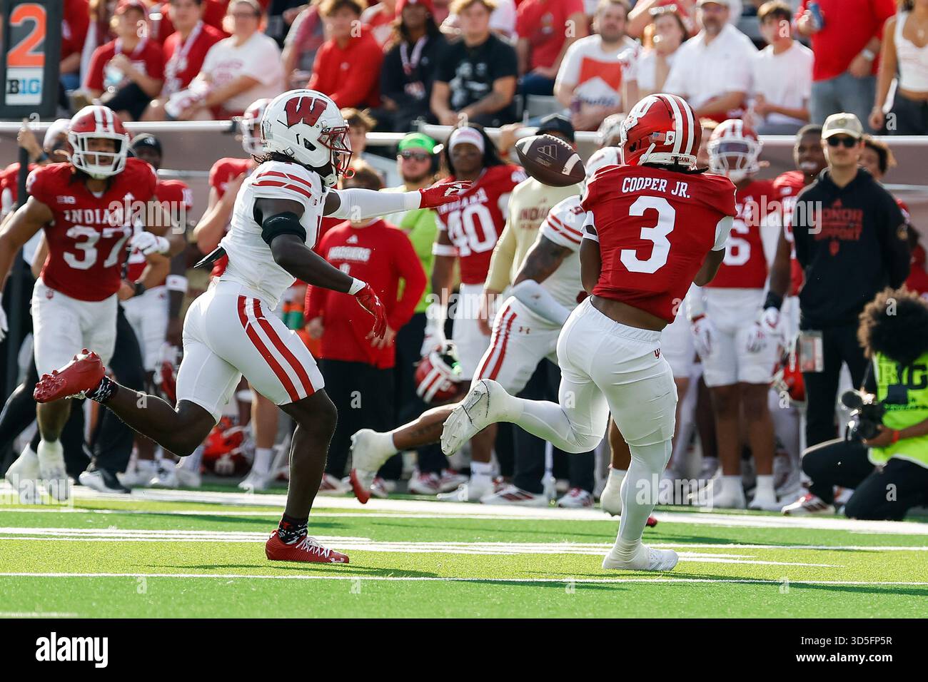 November 15, 2025: Indiana Hoosiers wide receiver Omar Cooper Jr. (3 ...
