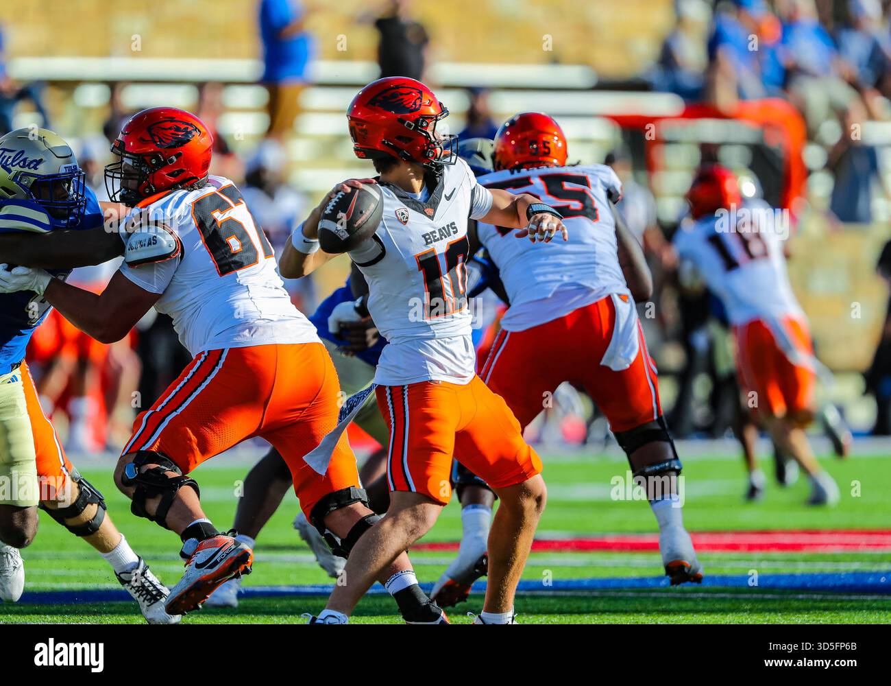 November 15, 2025:.Oregon State Beavers quarterback Tristan Ti'A (10 ...