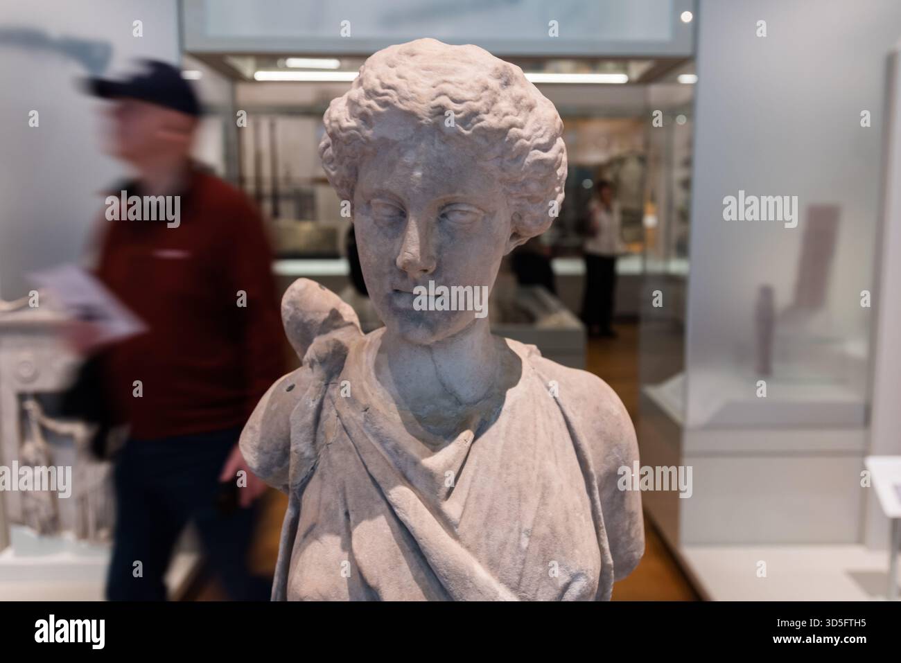 Ancient Greek sculpture in the Ashmolean Museum, Oxford, UK Stock Photo ...