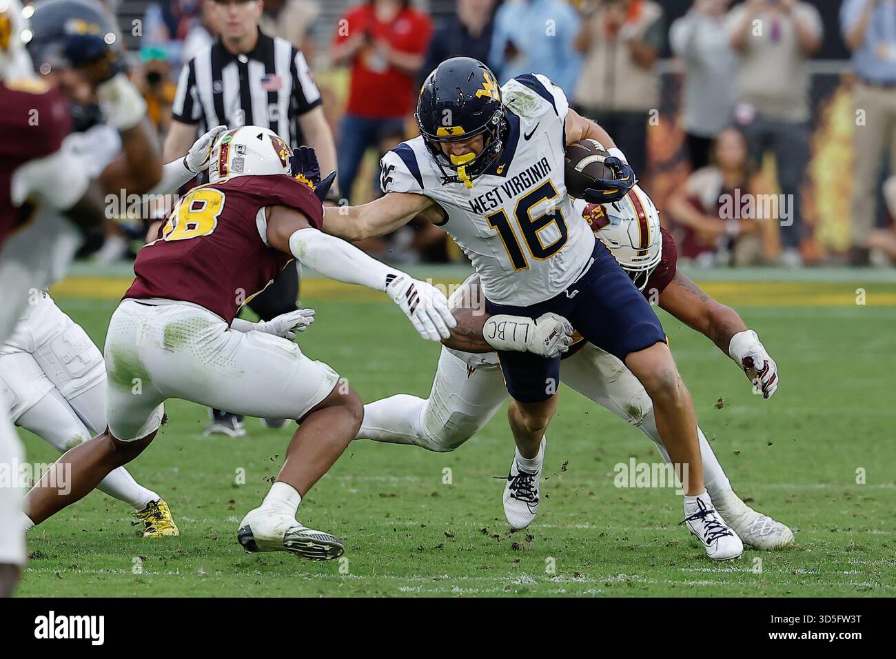 TEMPE, AZ - NOVEMBER 15: West Virginia Mountaineers wide receiver Jeff ...