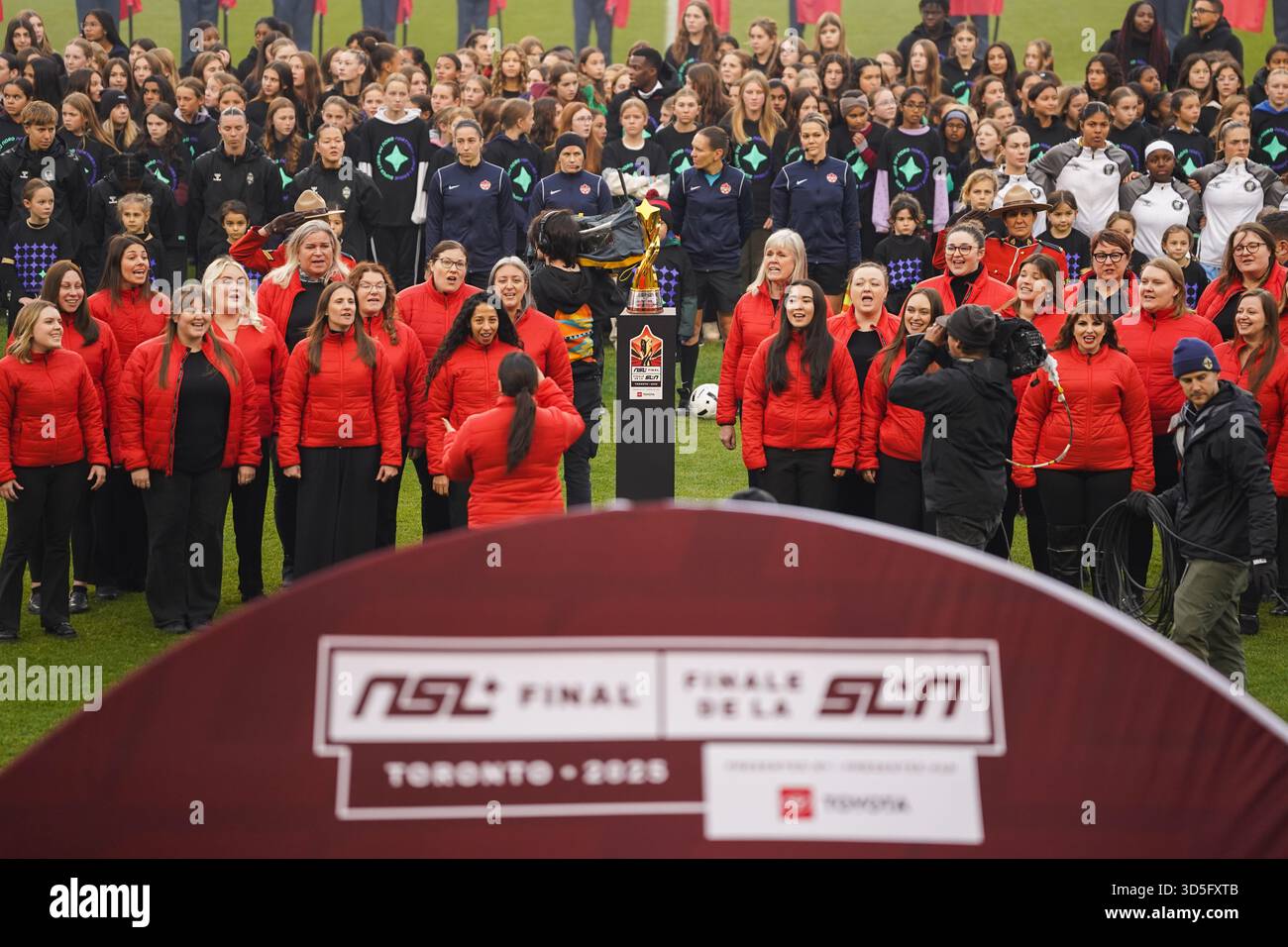 Ceremony before the Northern Super League Final Match between Vancouver ...