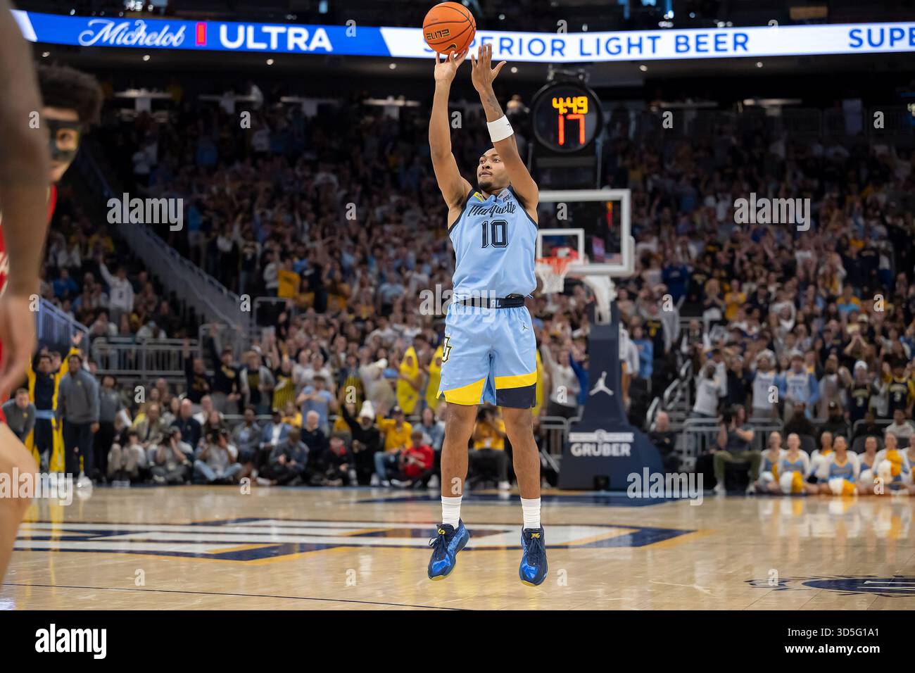 November 15, 2025: Marquette Golden Eagles guard Adrien Stevens (10 ...