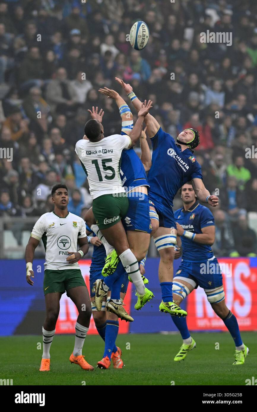 Turin, Italy November 15, 2025 Quilter Nations Series 2025; Italy and ...