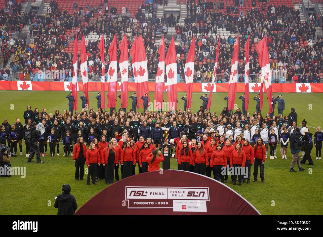 Ceremony before the Northern Super League Final Match between Vancouver ...