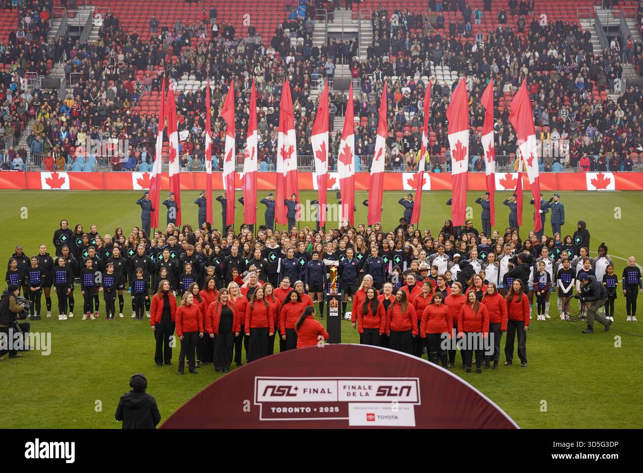 Ceremony before the Northern Super League Final Match between Vancouver ...