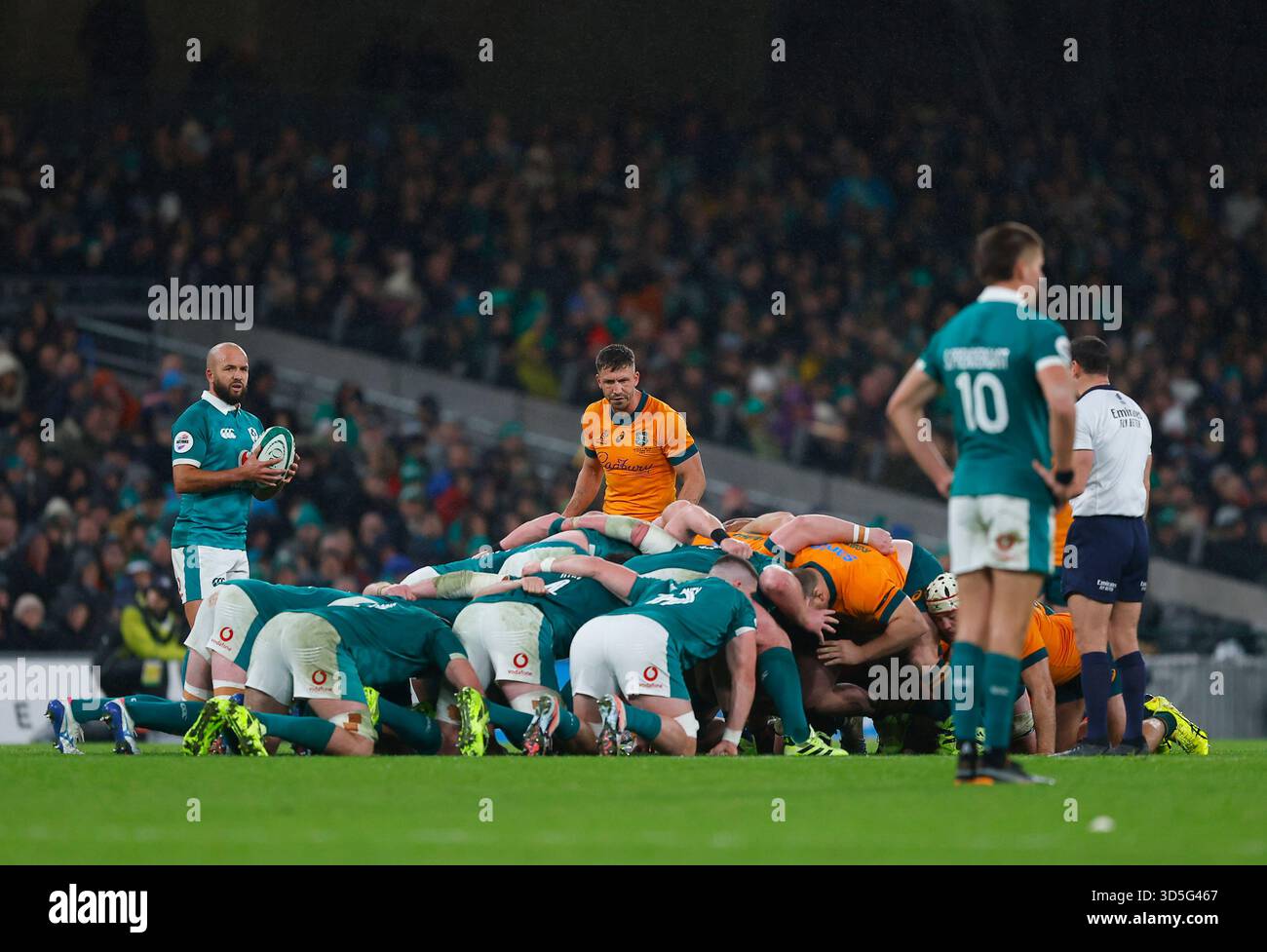 15th November 2025; Aviva Stadium, Dublin, Ireland; 2025 Quilter Nations League Rugby, Republic ...